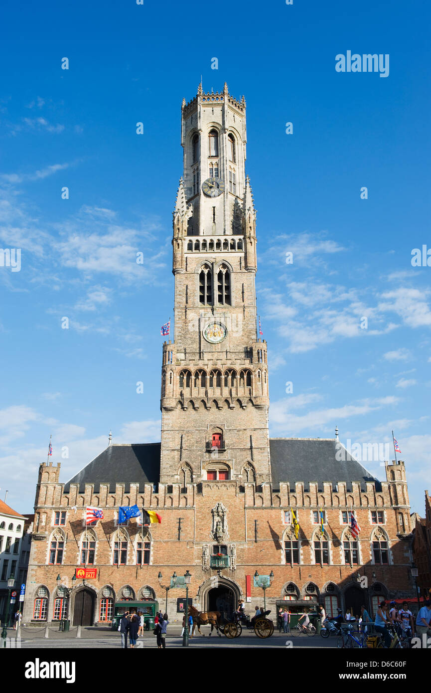 Belfort tower in bruges hi-res stock photography and images - Alamy