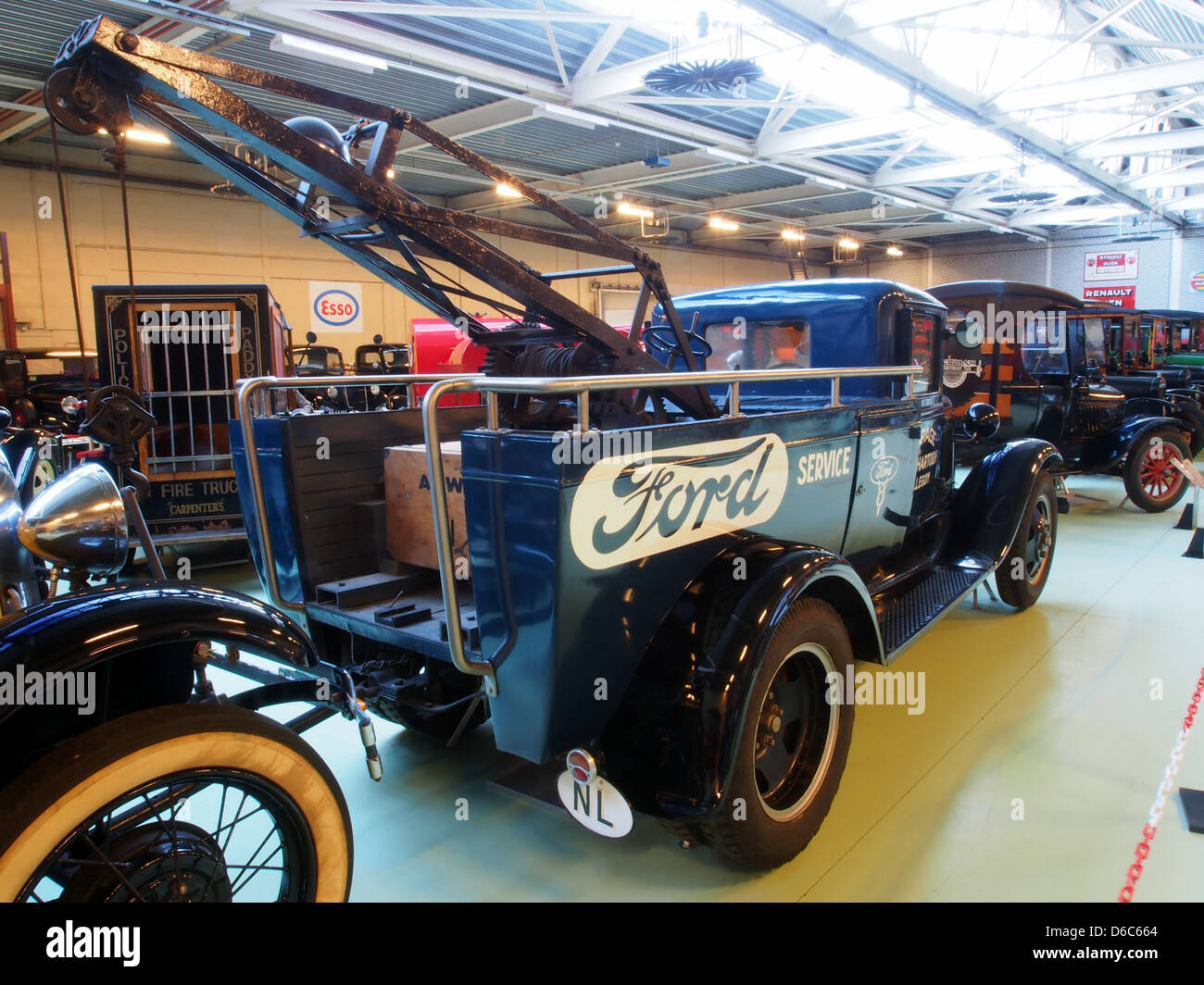 The 1931 Ford 229 A Service car is a vintage model equipped to lift up ...