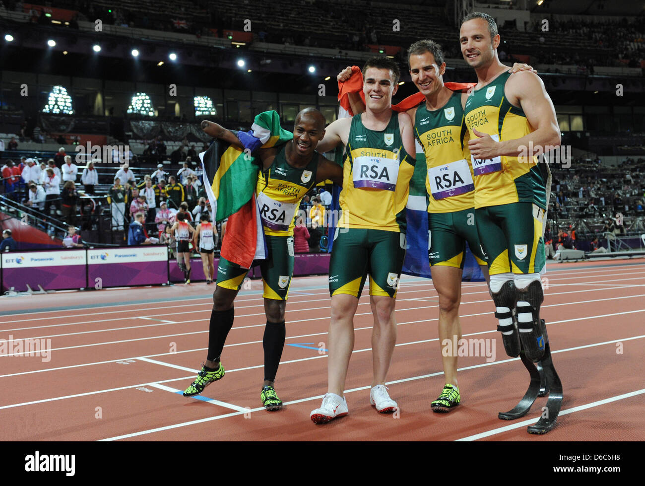 Paralympic team south africa hi-res stock photography and images - Alamy