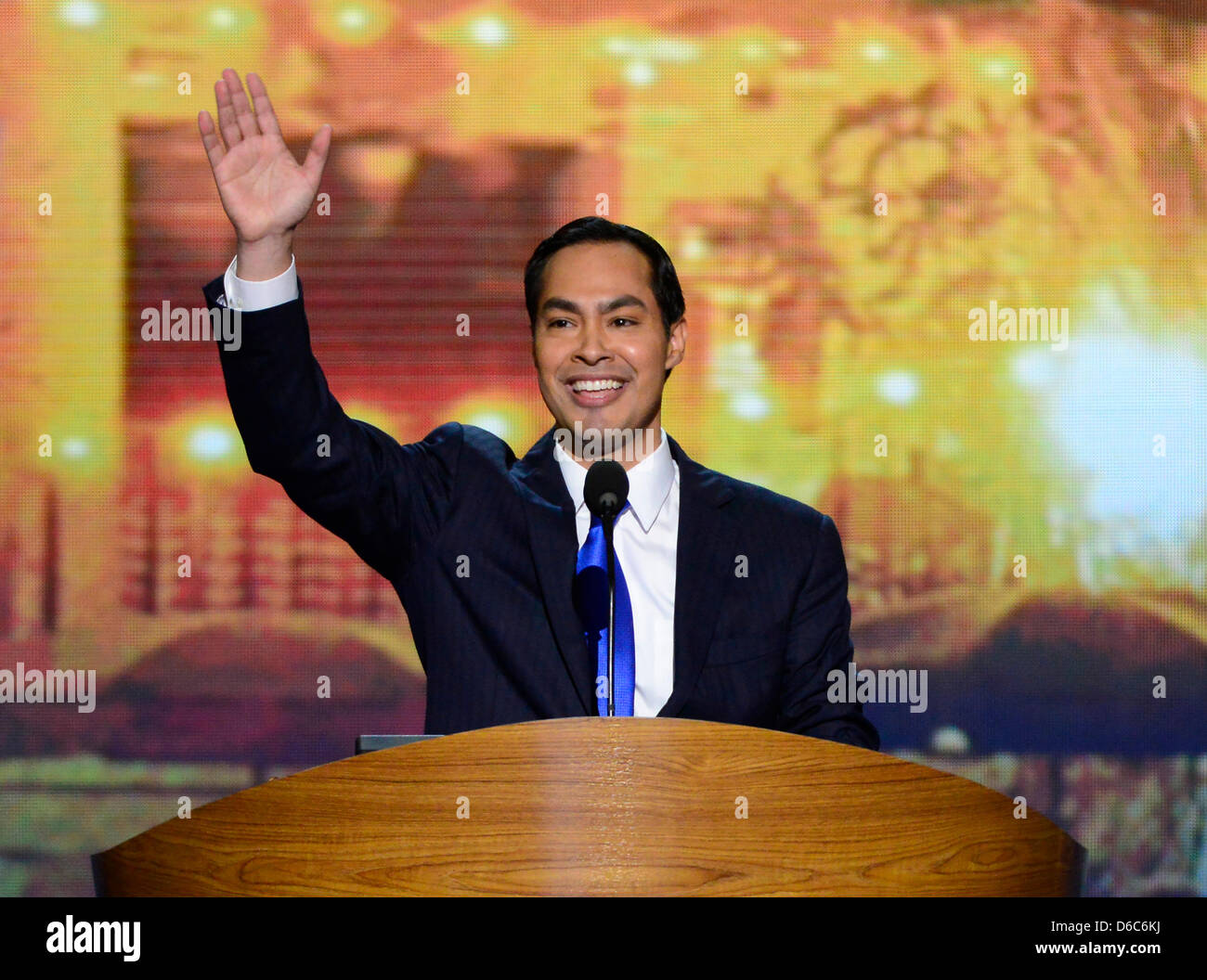 Mayor Julian Castro of San Antonio, Texas and candidate for the United ...