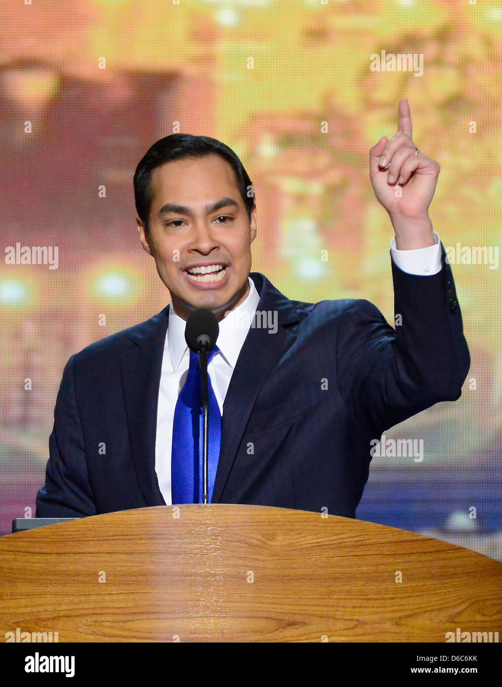 Mayor Julian Castro of San Antonio, Texas and candidate for the United ...