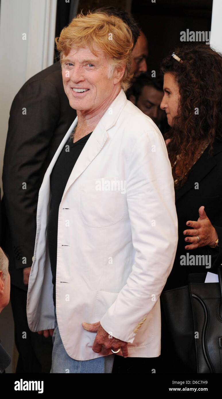 US actor and director Robert Redford attends the photocall of the movie ...