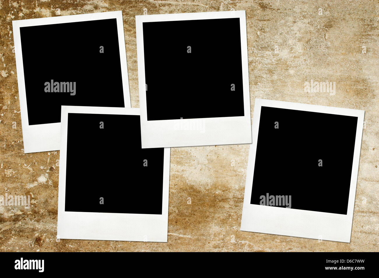 Vintage style photo album page Stock Photo - Alamy