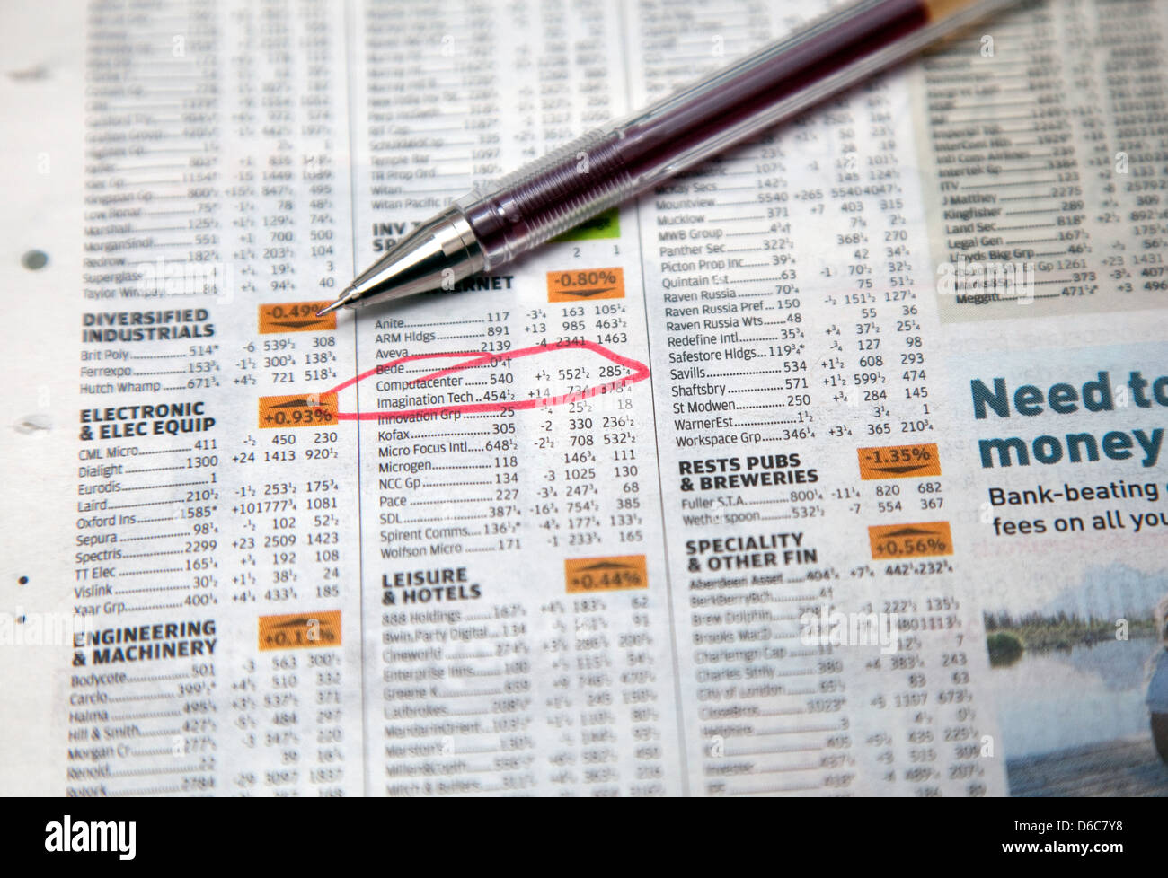 Checking stocks hi-res stock photography and images - Alamy