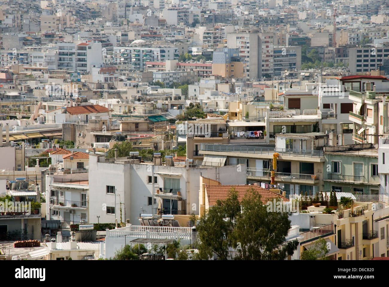Greek city, Athens Stock Photo - Alamy