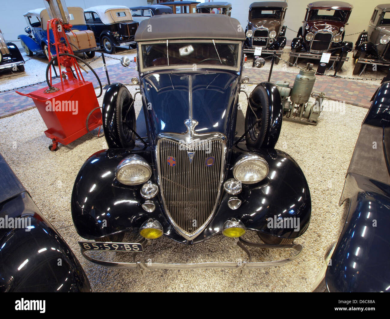 A 1934 Ford 760, a historic vehicle with a body by Carrosserie van ...