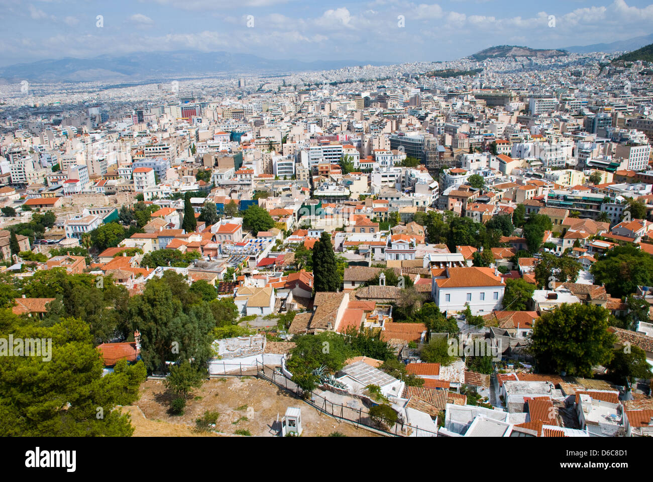 Greek city, Athens Stock Photo - Alamy