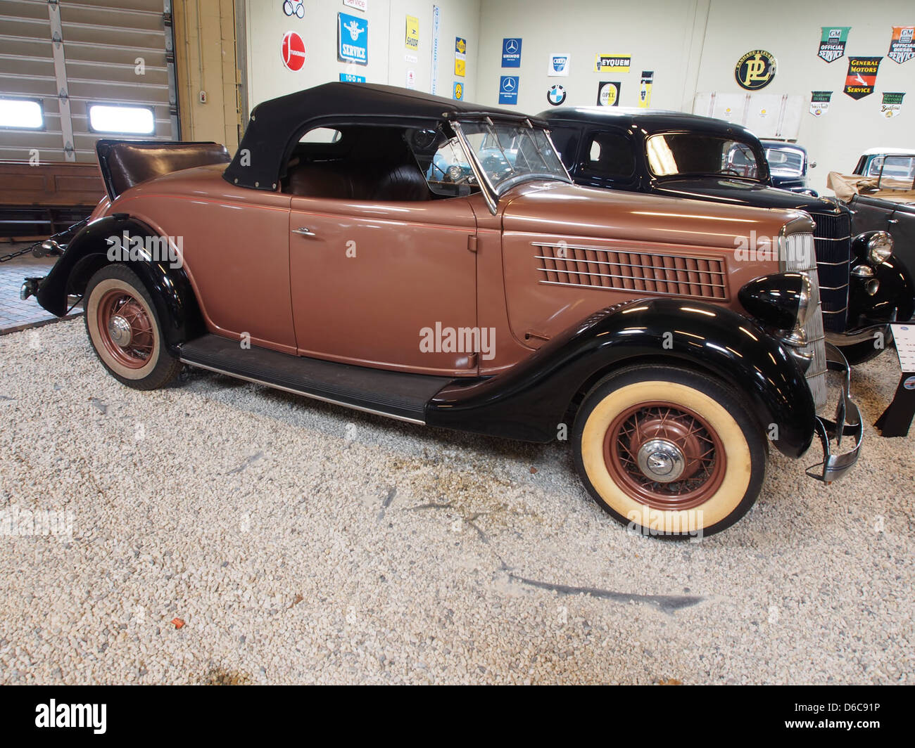 The 1935 Ford 710 Roadster is a classic example of mid-1930s American ...