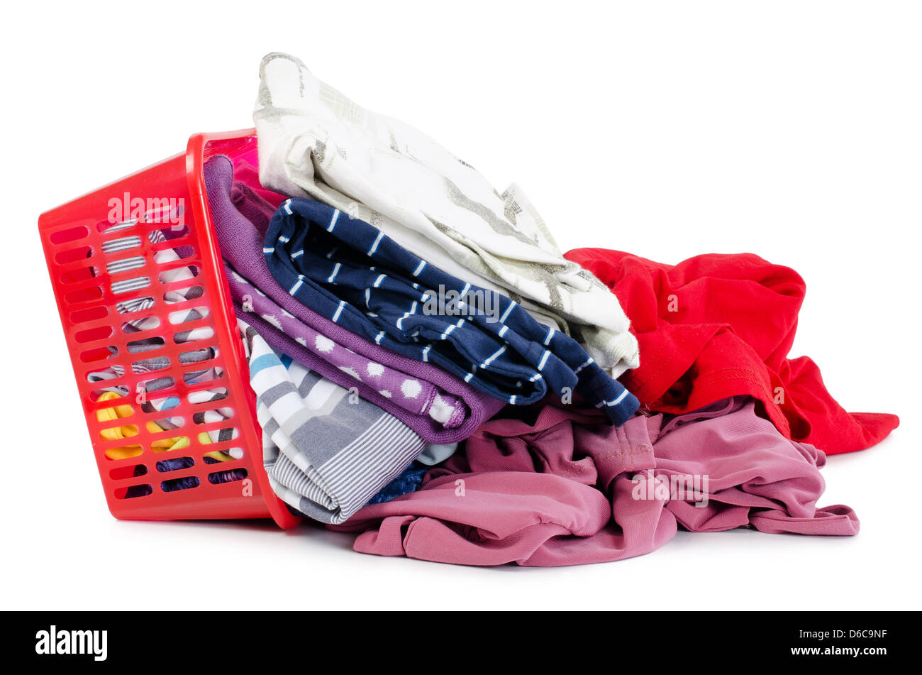 Heap of pure clothes Stock Photo - Alamy