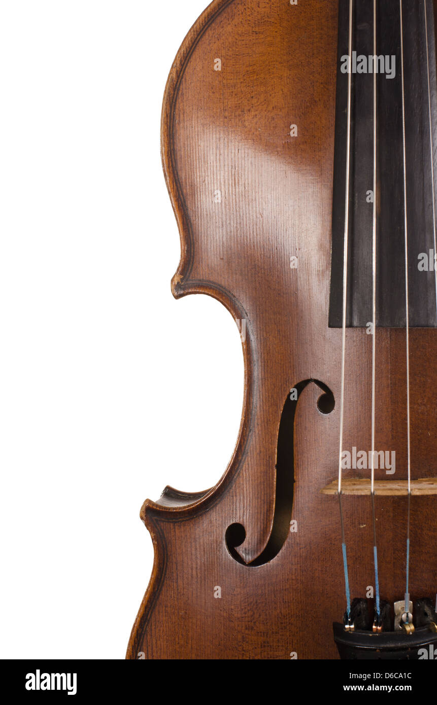 Violin close up Stock Photo - Alamy