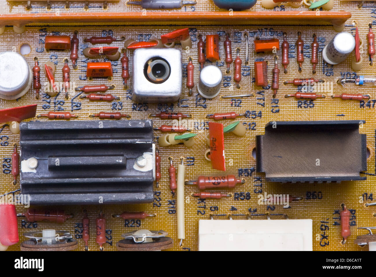 Electronic plate background Stock Photo - Alamy