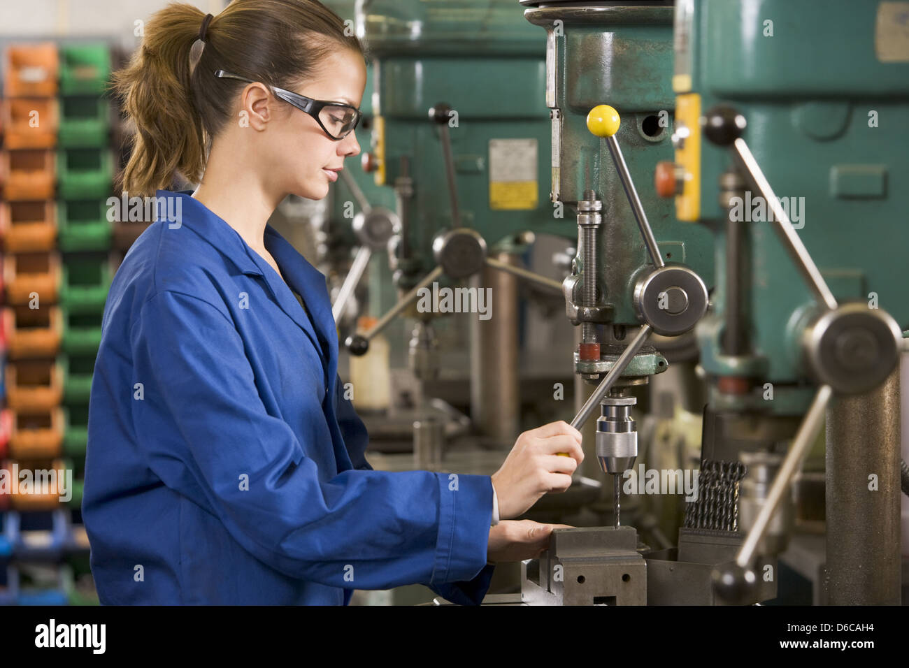 Cutting Machine Operators Stock Photos & Cutting Machine Operators ...