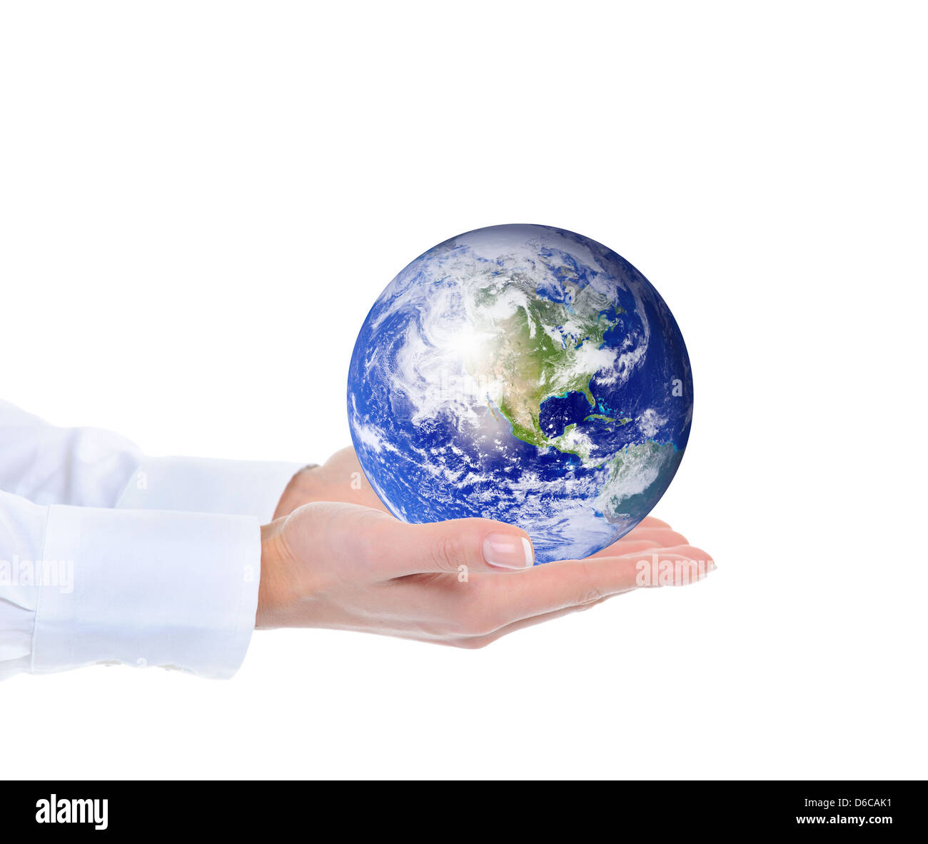 Concept planet earth in Cut Out Stock Images & Pictures - Alamy