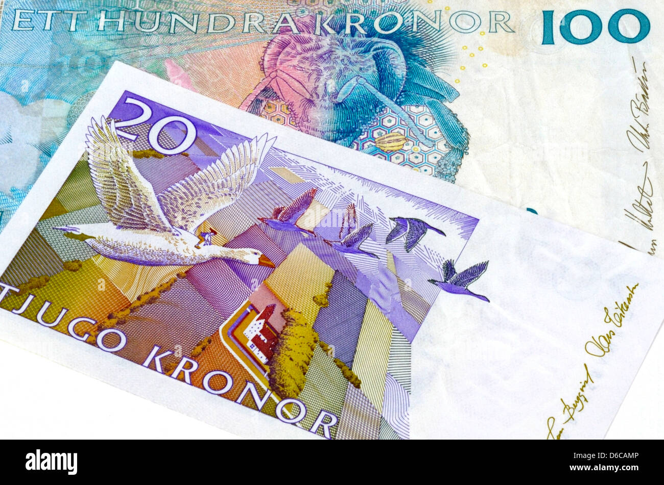 Swedish Bank Notes Stock Photo - Alamy
