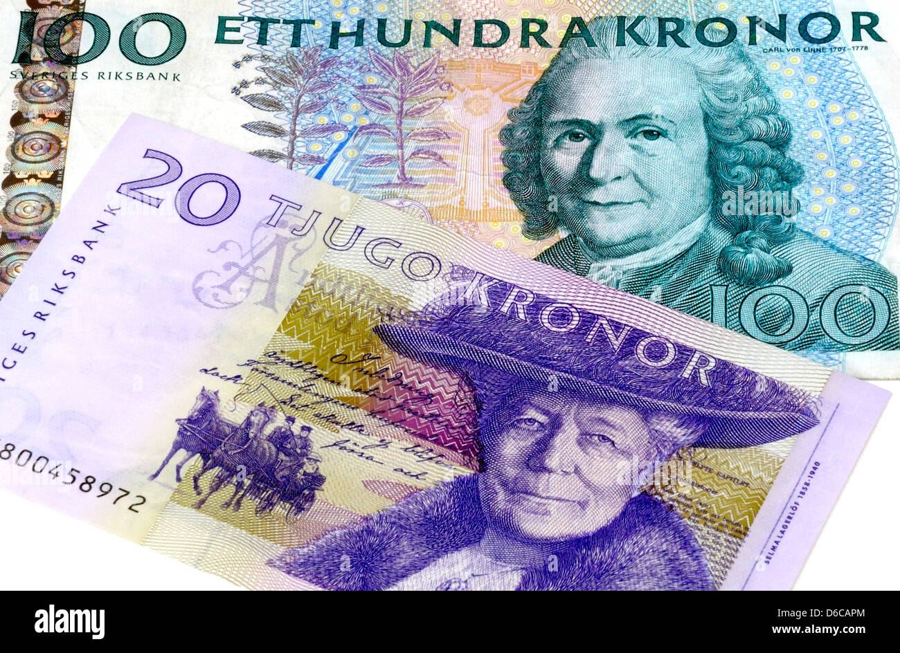 Swedish Bank Notes Stock Photo - Alamy