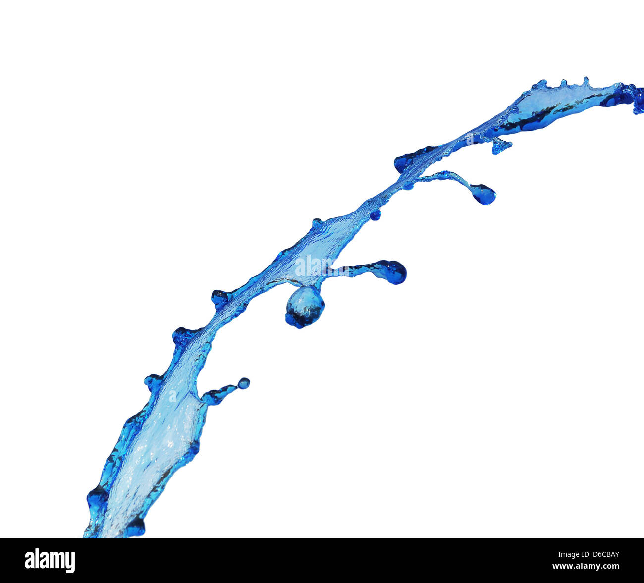 blue water splash Stock Photo - Alamy