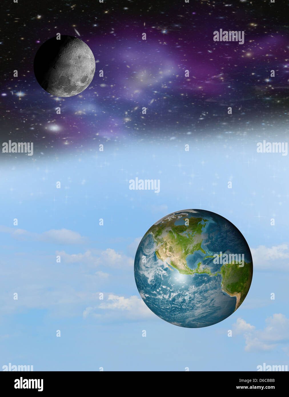 earth square globe Stock Photo - Alamy