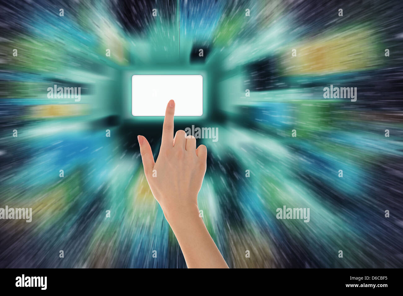 finger pushing keypad button Stock Photo - Alamy