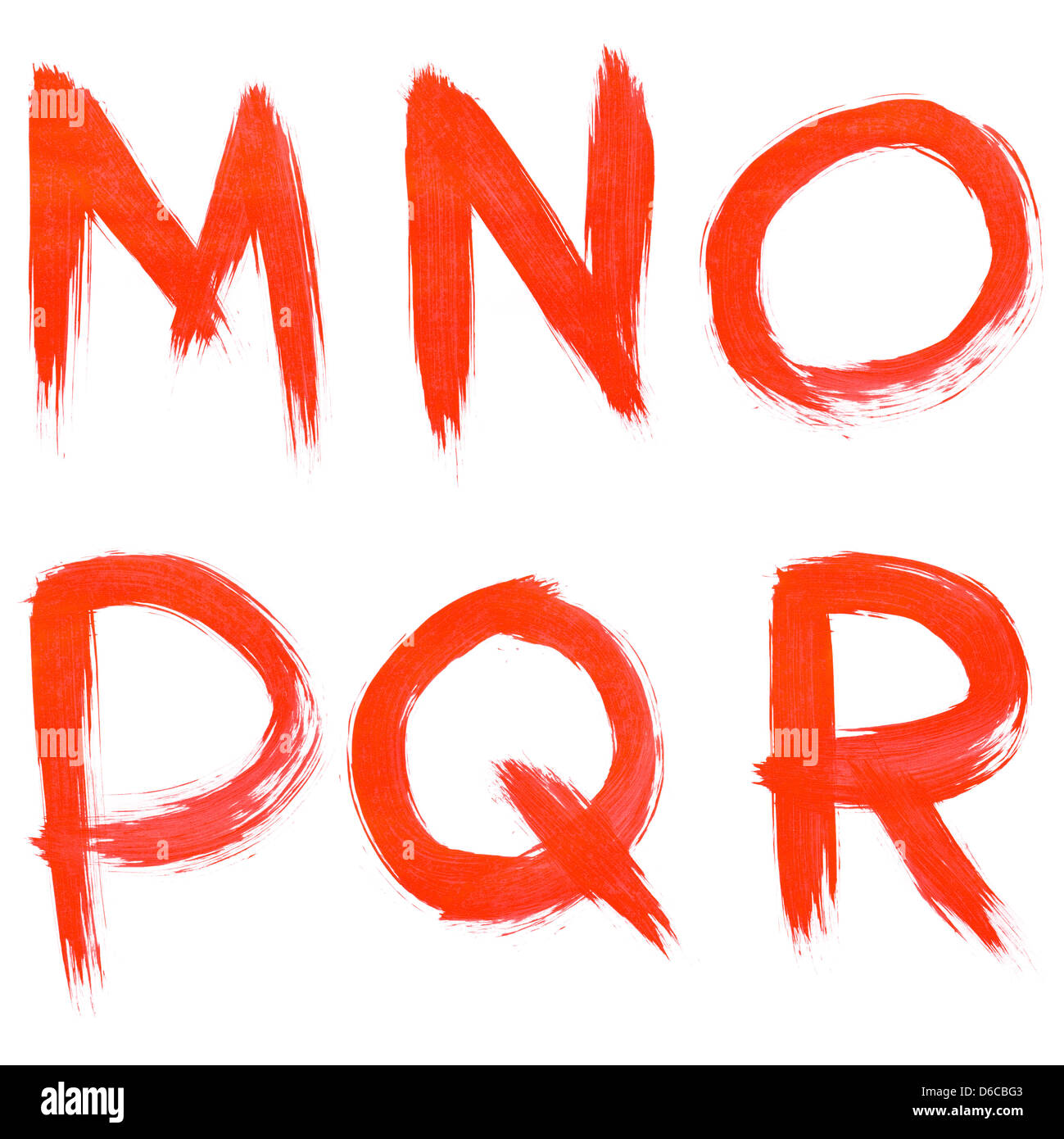 Alphabet paint hi-res stock photography and images - Alamy