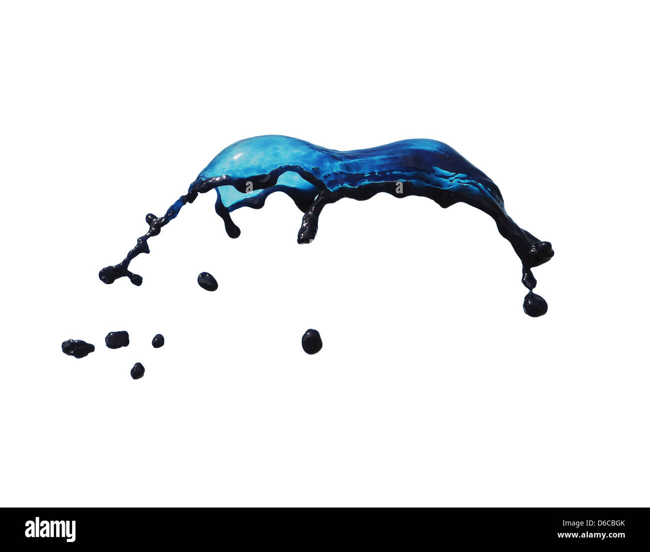 blue water splash Stock Photo - Alamy