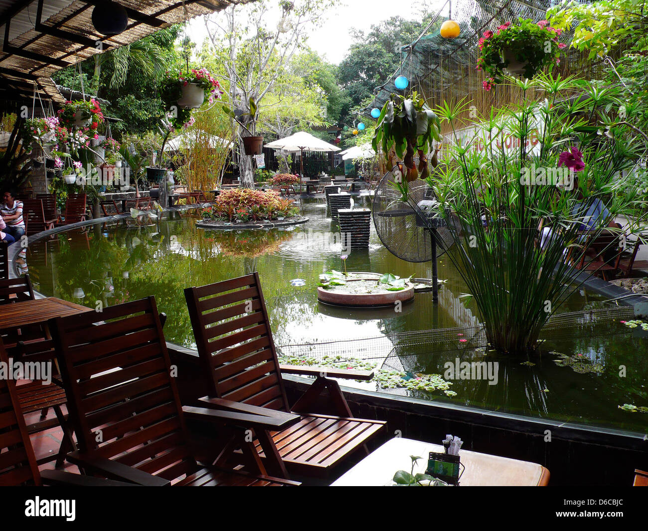 Restaurant in Vietnam Stock Photo - Alamy
