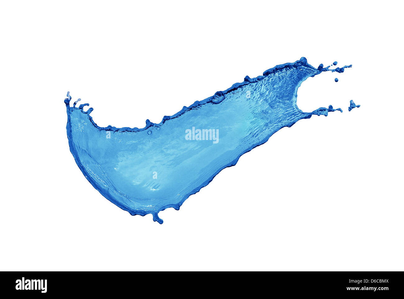 blue water splash Stock Photo - Alamy