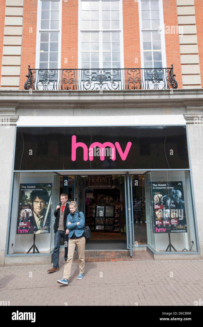 The hmv shop hi-res stock photography and images - Alamy