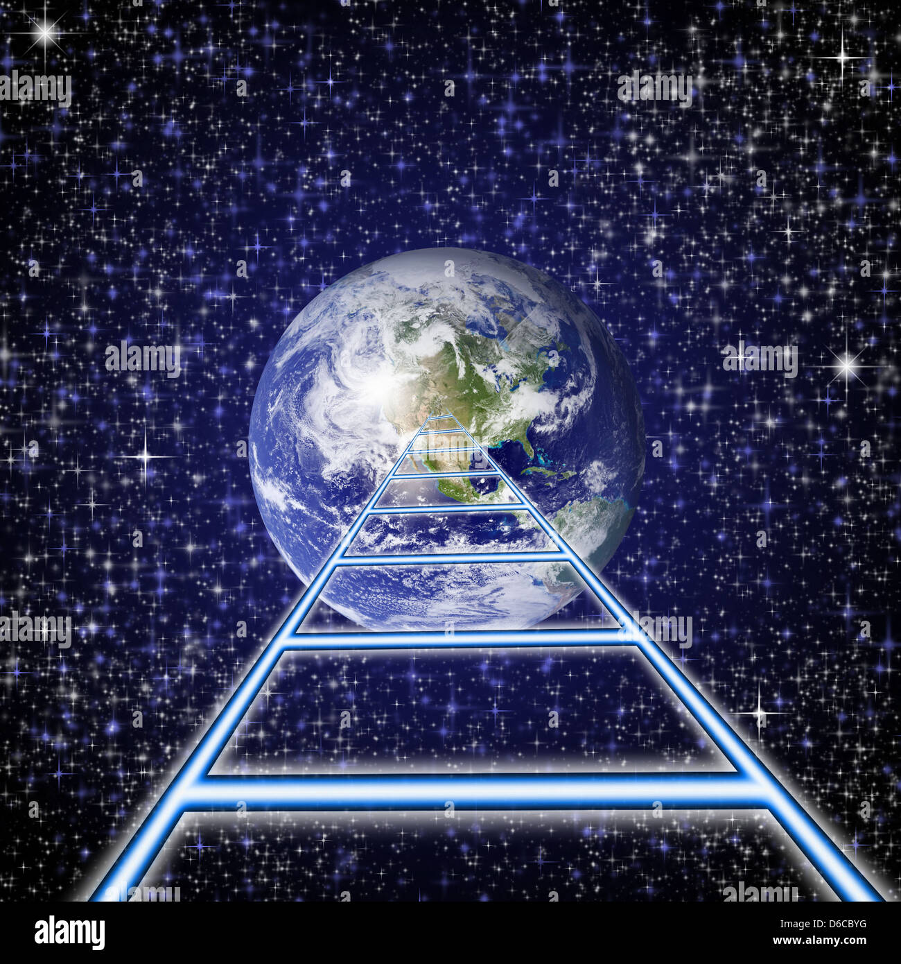 earth square globe Stock Photo - Alamy