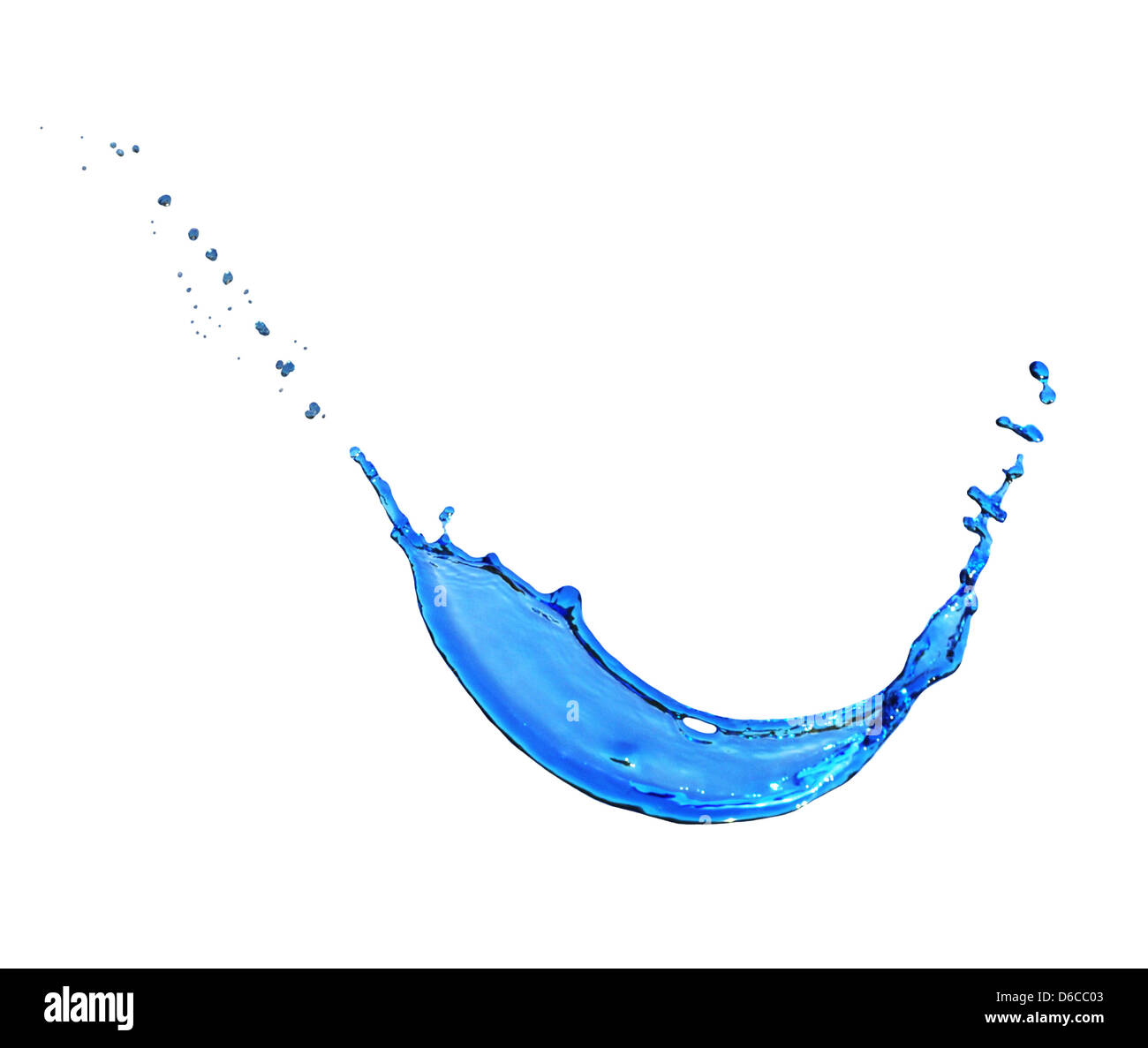 blue water splash Stock Photo - Alamy