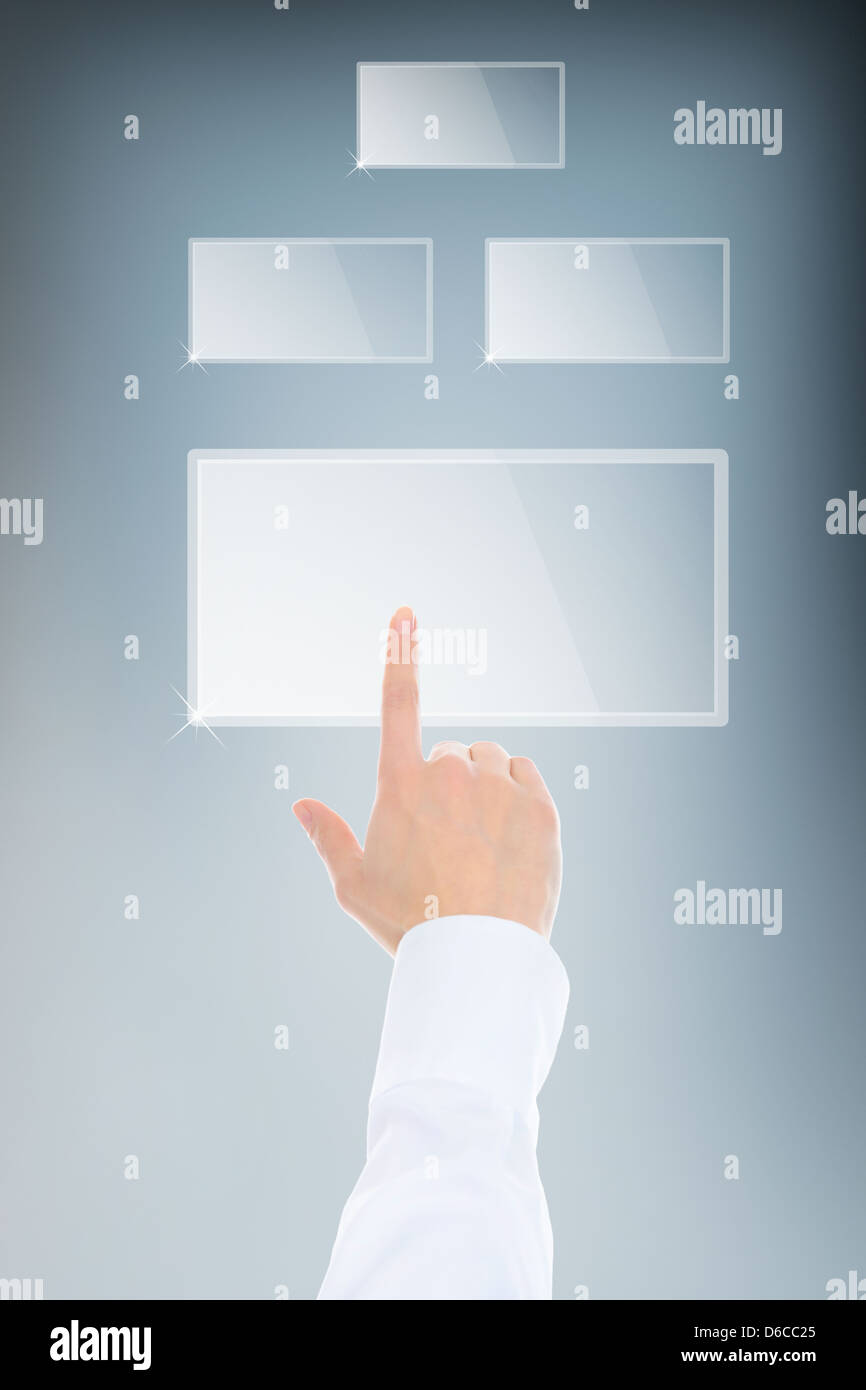 finger pushing keypad button Stock Photo - Alamy