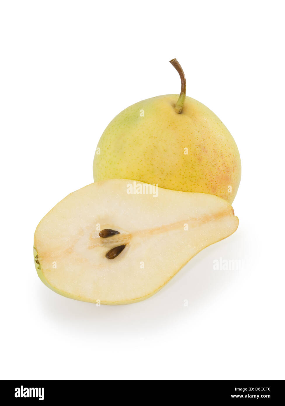 Whole half fresh yellow hi-res stock photography and images - Alamy