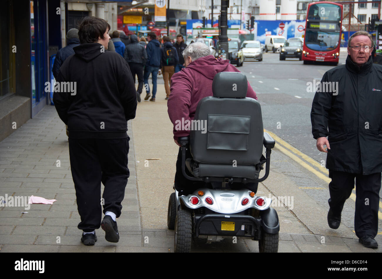 Wheel chair pavement hi-res stock photography and images - Alamy