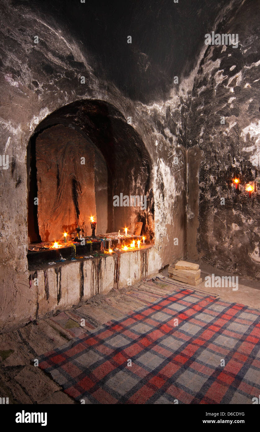 Inside Christian and multi faith shrine where people from all over Iraq ...