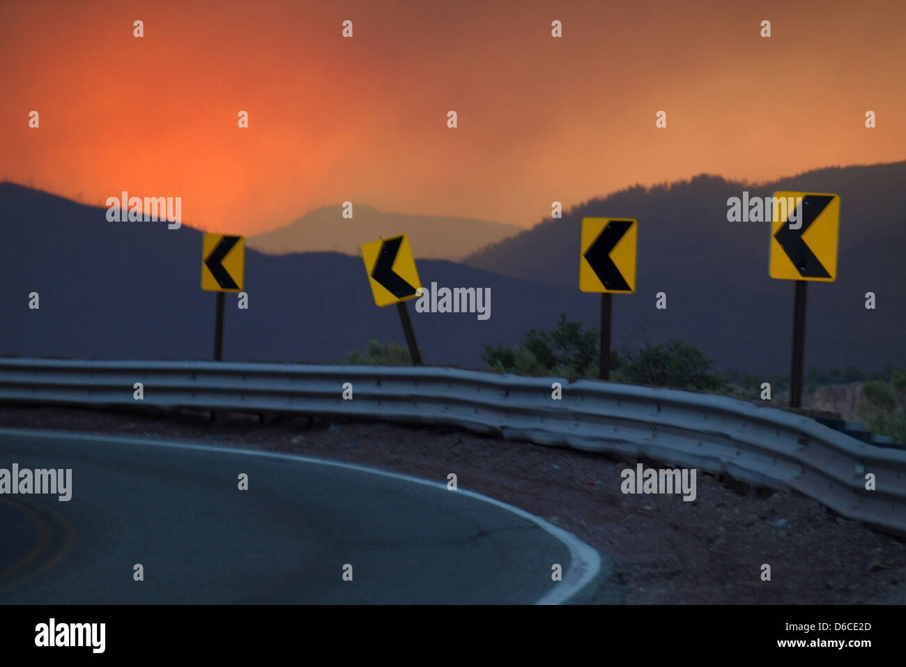 This image represents the fire at Los Alamos National Laboratory on ...