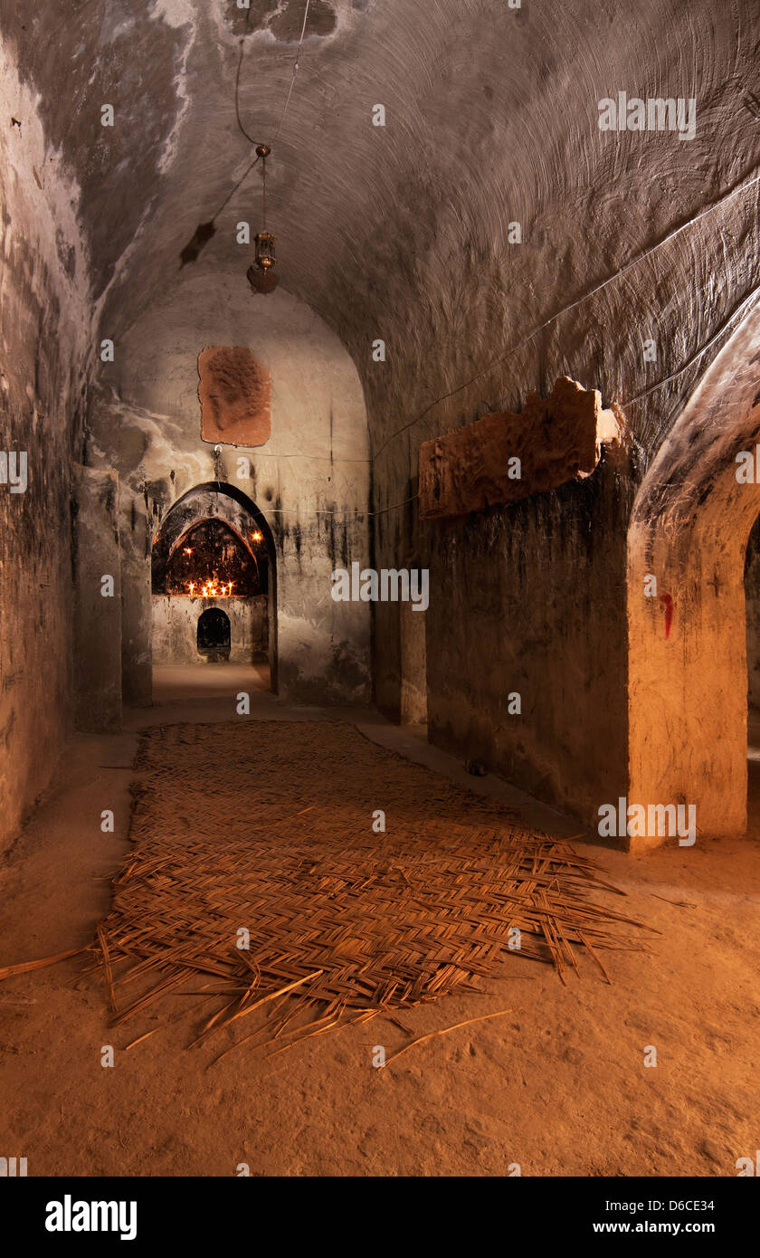 Inside Christian and multi faith shrine where people from all over Iraq ...