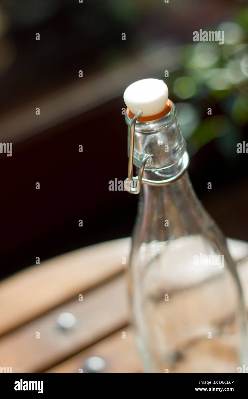 empty glass bottle Stock Photo - Alamy