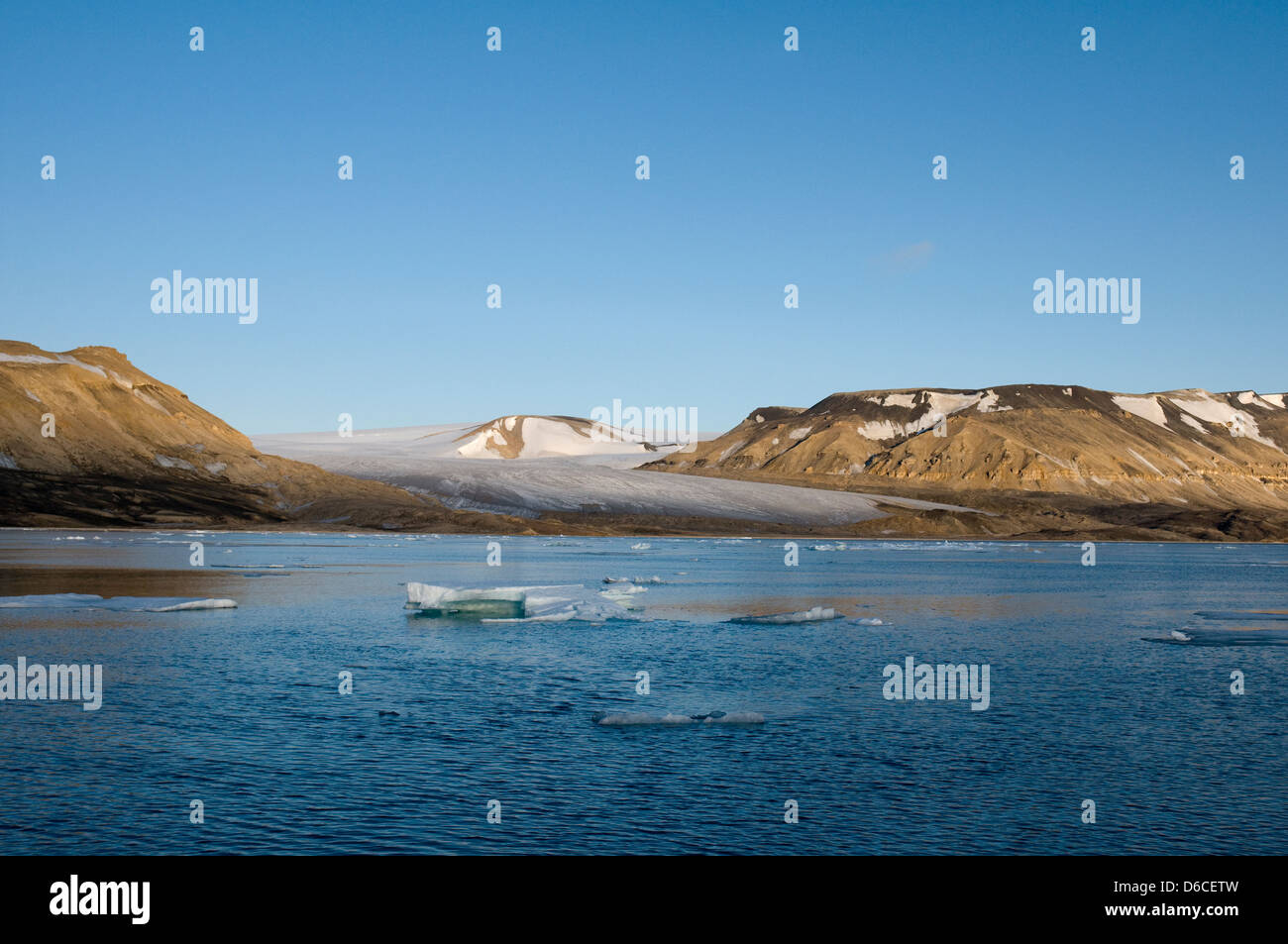 Glacier ice, Norway, Svalbard Archipelago, Spitsbergen Stock Photo - Alamy