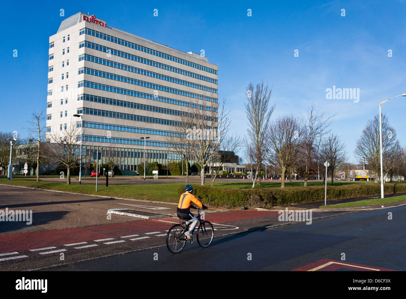 Fujitsu office building in Bracknell, Berkshire, UK Stock Photo - Alamy