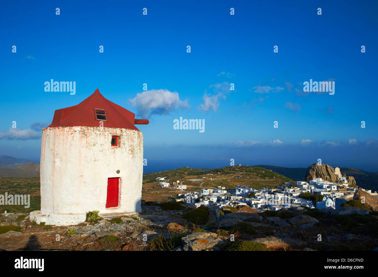Greece, Cyclades Islands, Greek Islands, Aegean Sea, Amorgos, Hora ...