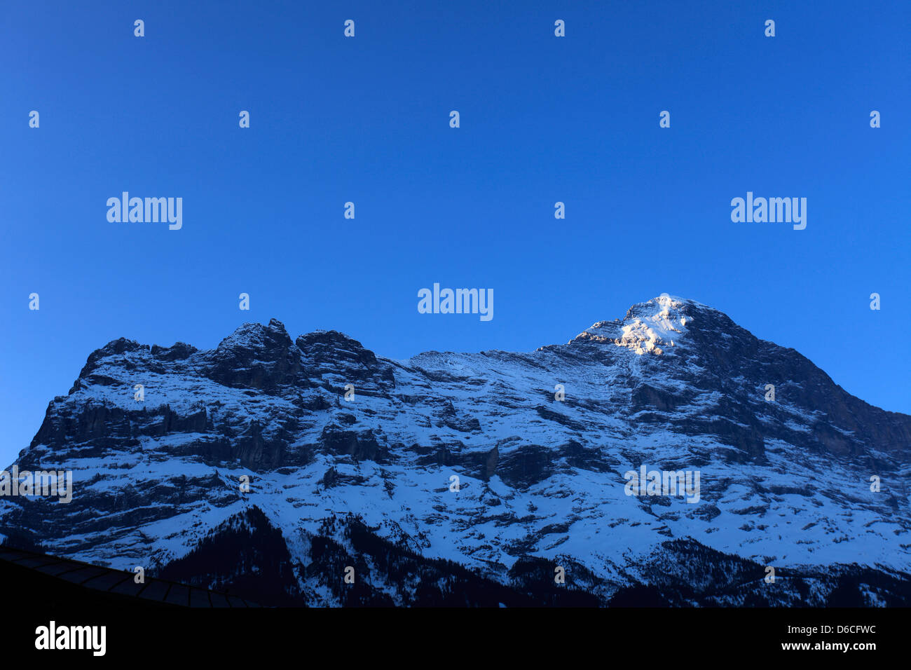 Winter North face, Eiger mountain, Grindelwald; UNESCO World Heritage ...