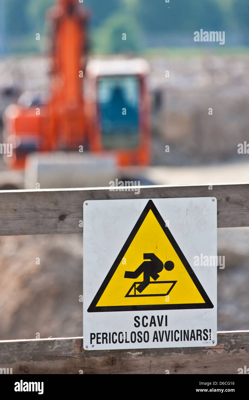 Building site sign work in progress hi-res stock photography and images ...
