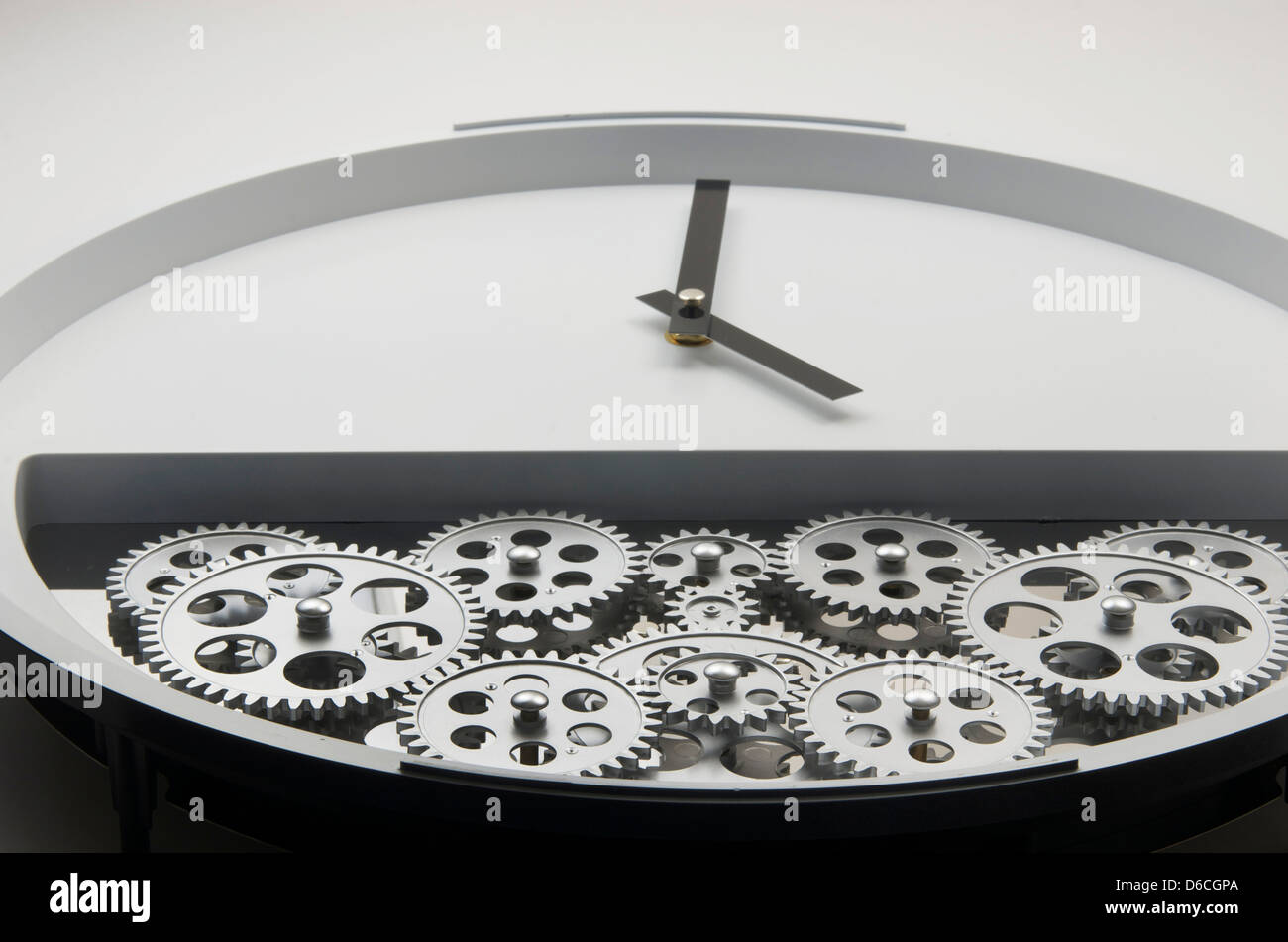 Analog Clock Face Without Hands