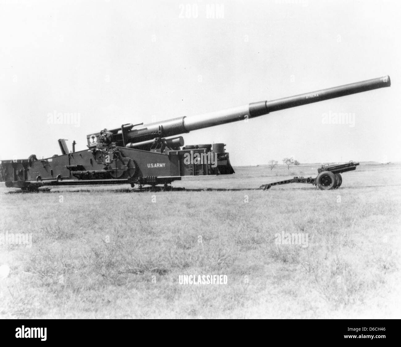 280 mm cannon Black and White Stock Photos & Images - Alamy