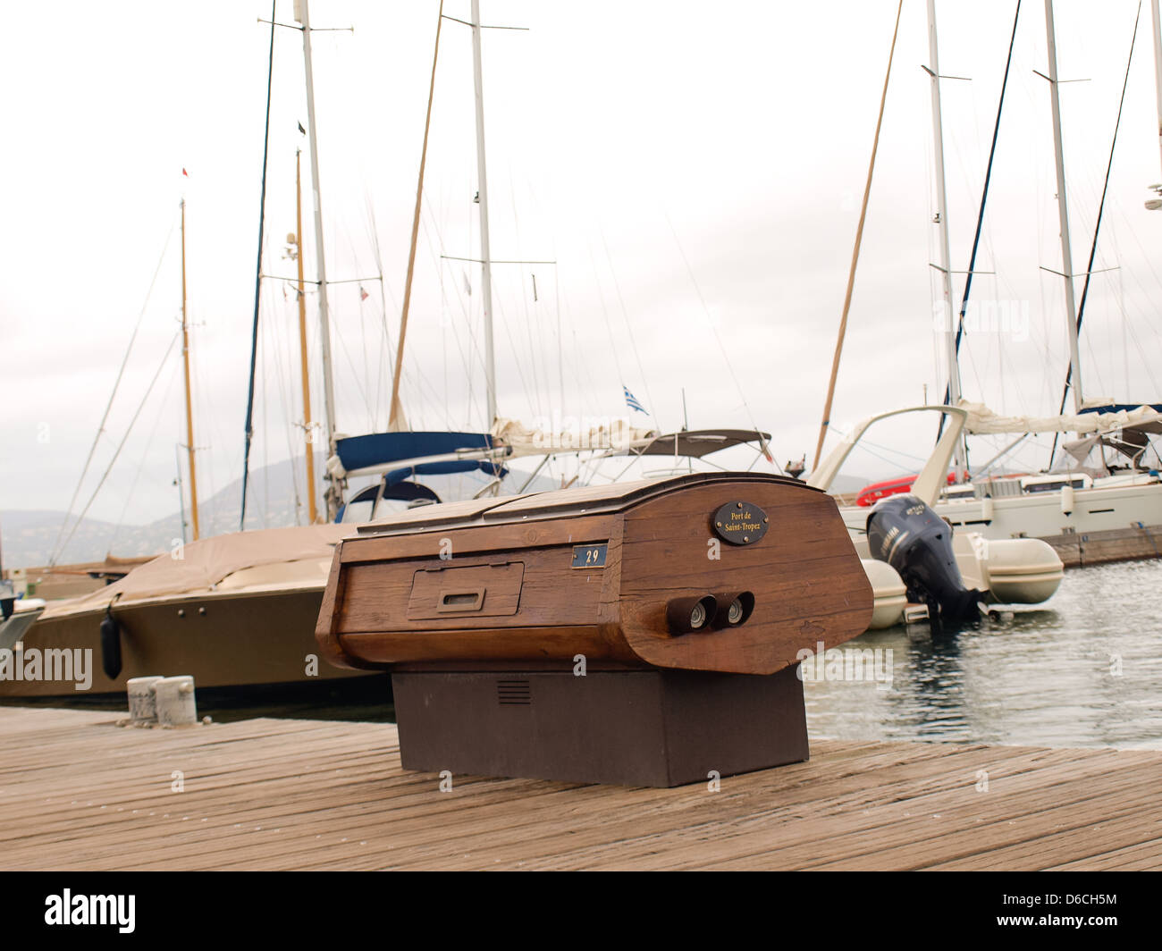 Saint Tripez, port details Stock Photo - Alamy