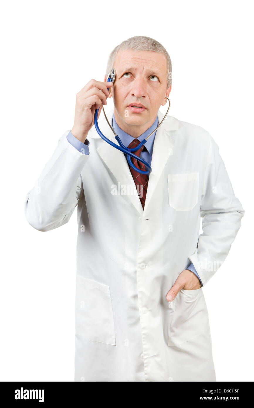Doctor hand on head hi-res stock photography and images - Alamy