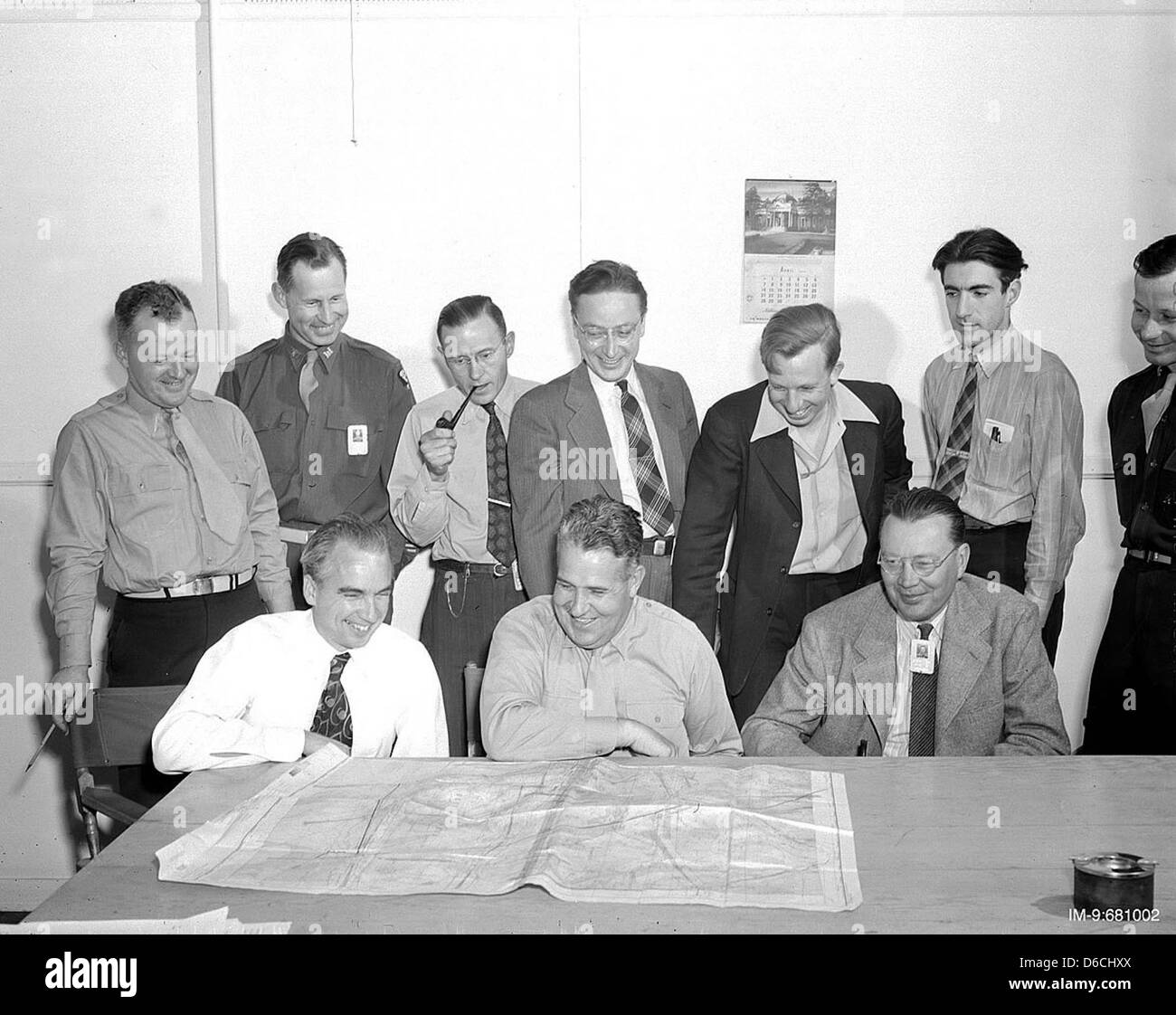 This image from Los Alamos National Laboratory in 1946 shows the ...