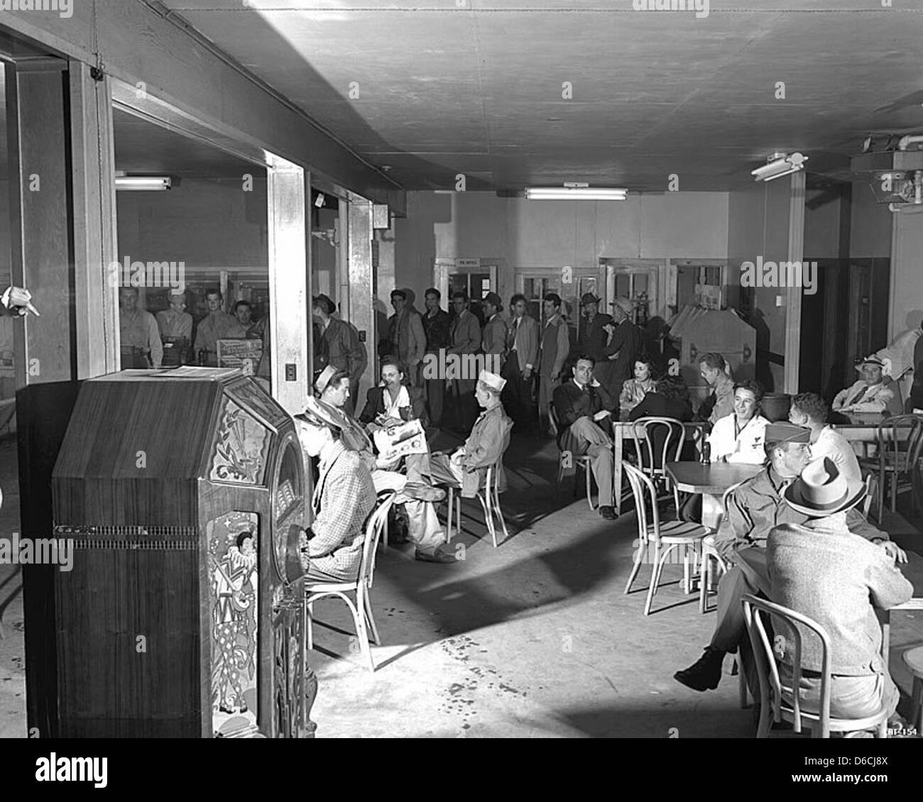 The cafeteria at Los Alamos National Laboratory serves as a central hub ...