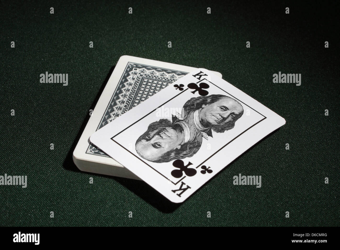 One's trump card Stock Photo - Alamy