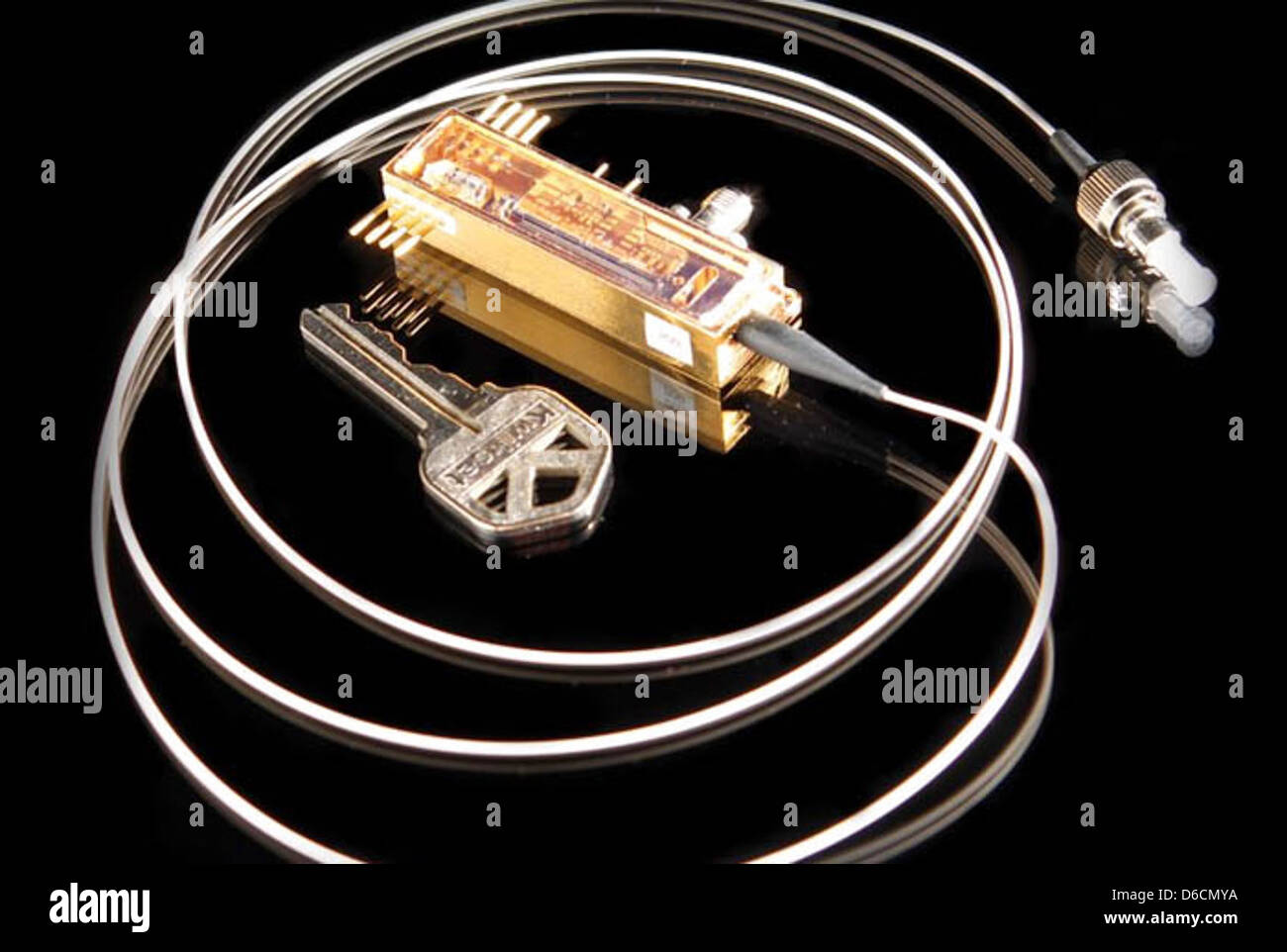 This image shows a Quantum Smart Card, an advanced security technology ...