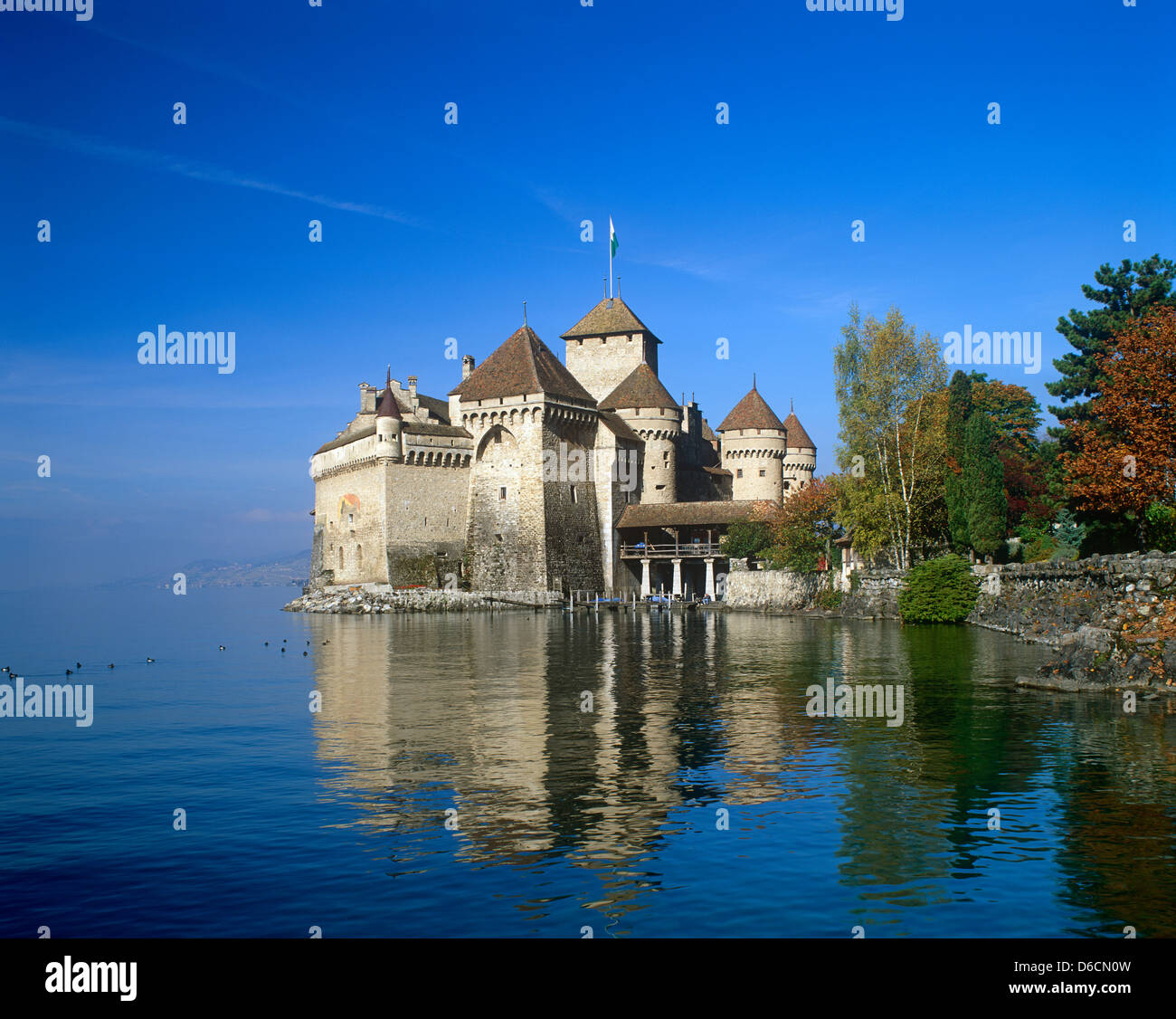 Chateau de Chillon, Vaud, Switzerland Stock Photo - Alamy